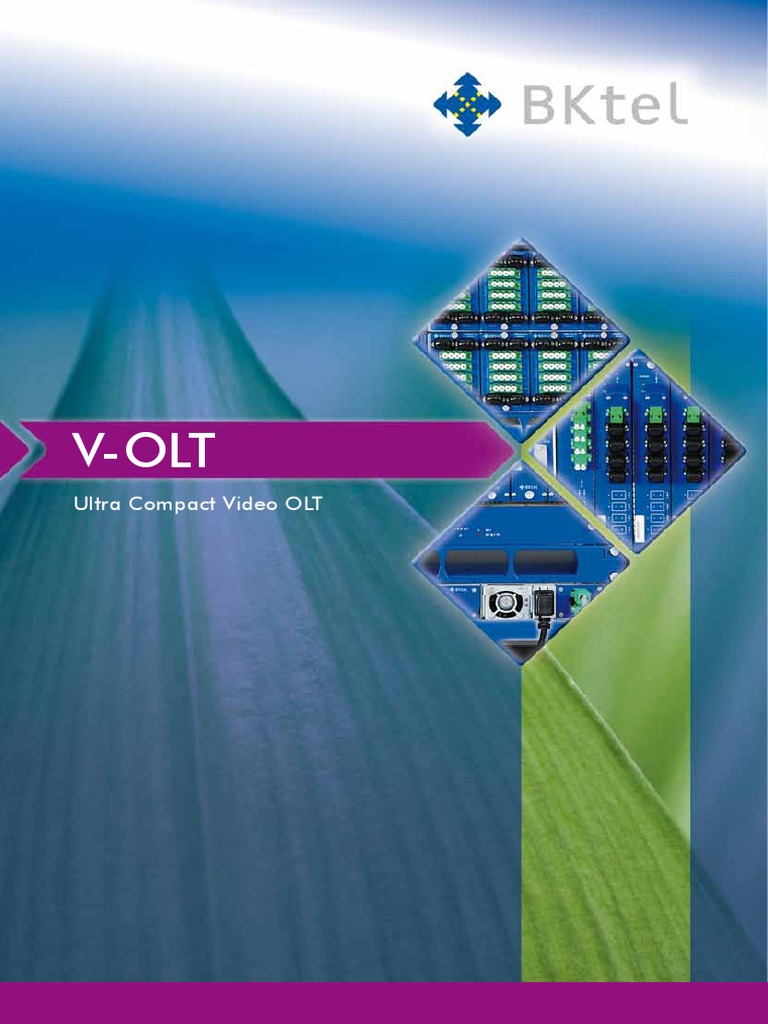 V-Olt: Ultra Compact Video OLT | PDF | Cable Television | Wavelength ...