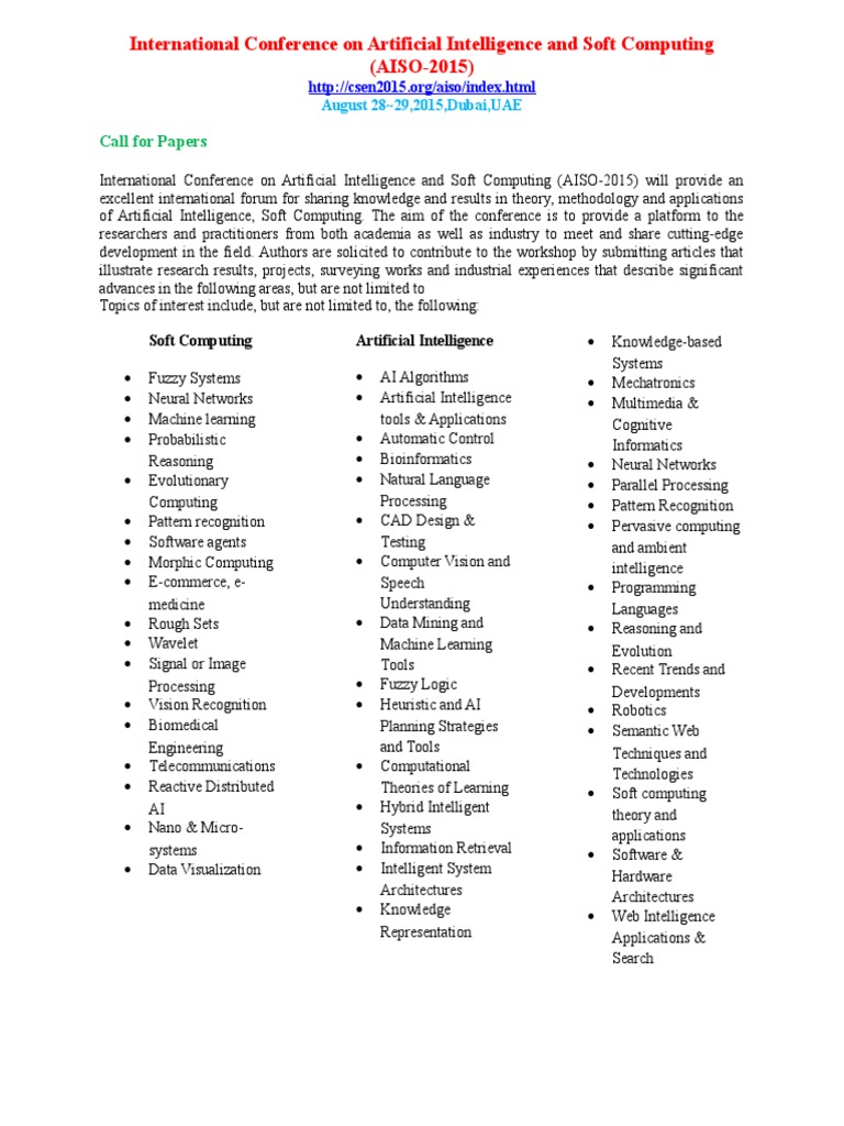 International Conference On Artificial Intelligence and Soft Computing ... International Conference On Artificial Intelligence and Soft Computing ...