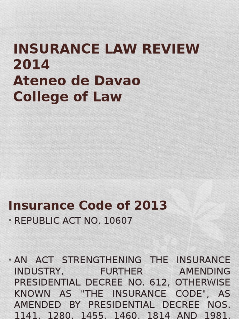 Insurance Bar Review 2015 | Download Free PDF | Insurance | Life Insurance