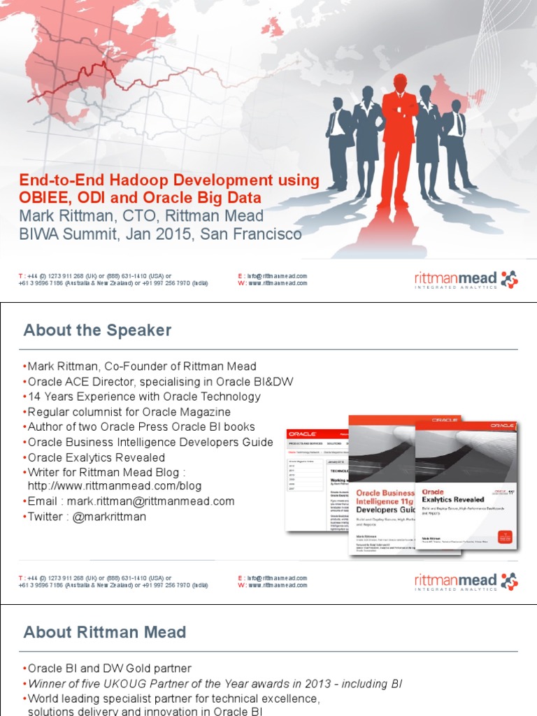 End-to-End Hadoop Development Using OBIEE, ODI and Oracle Big Data | PDF | Apache Hadoop | No Sql