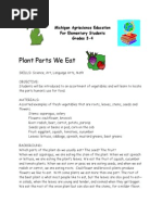 Parts of The Plant That We Can Eat | PDF | Fruit | Vegetables