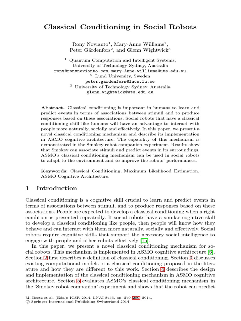 Classical Conditioning | Download Free PDF | Classical Conditioning ...