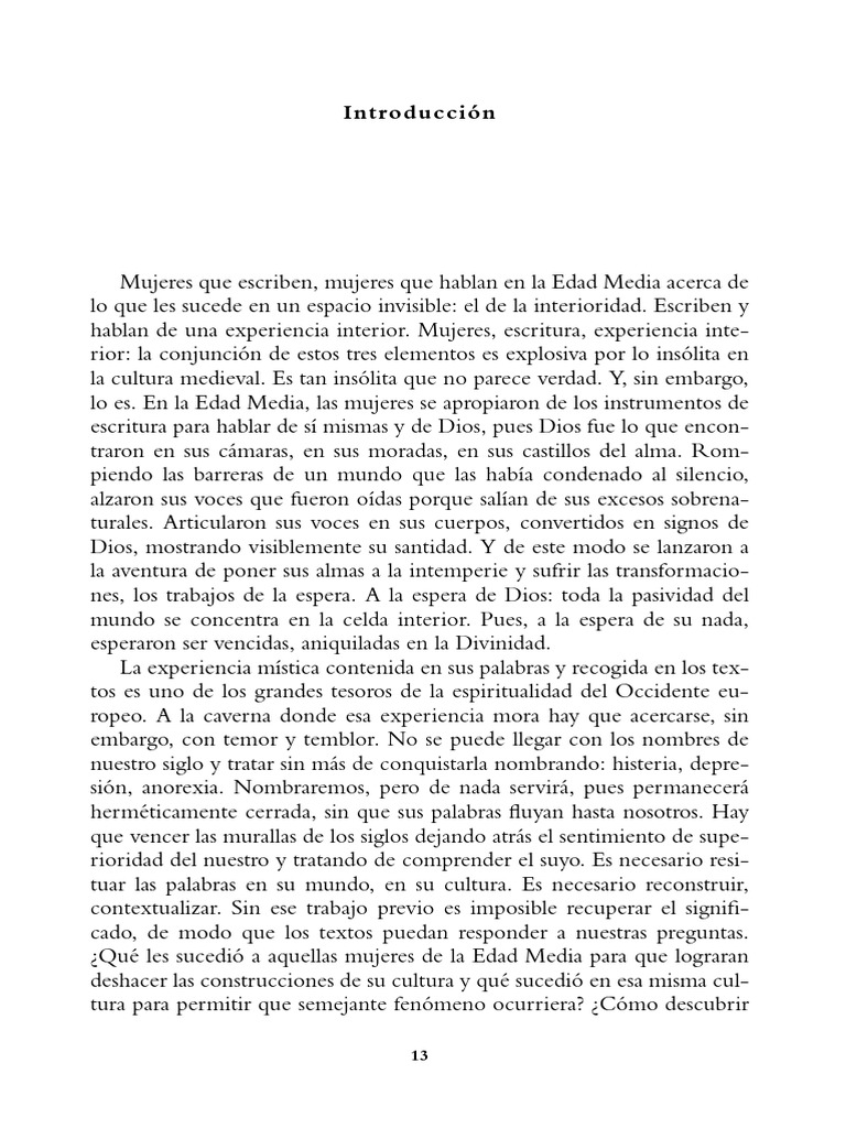 La Mirada Interior PDF | PDF | Misticismo | Baja Edad Media
