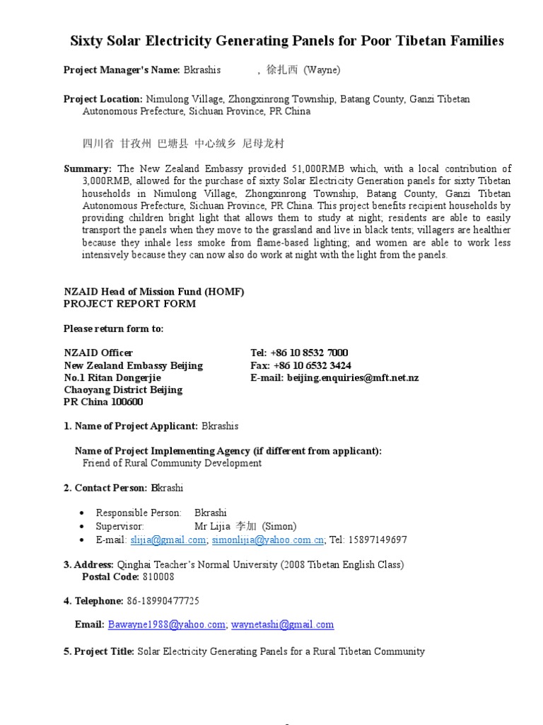 New Zealand Embassy in Beijing: 60 Electricity Generating Panels For 60 ...