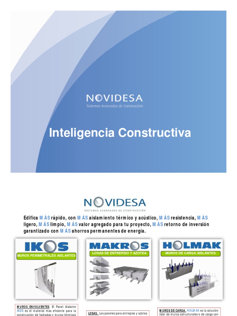 Novidesa | PDF | Liderazgo en Energía y Diseño Ambiental | Aislamiento ...