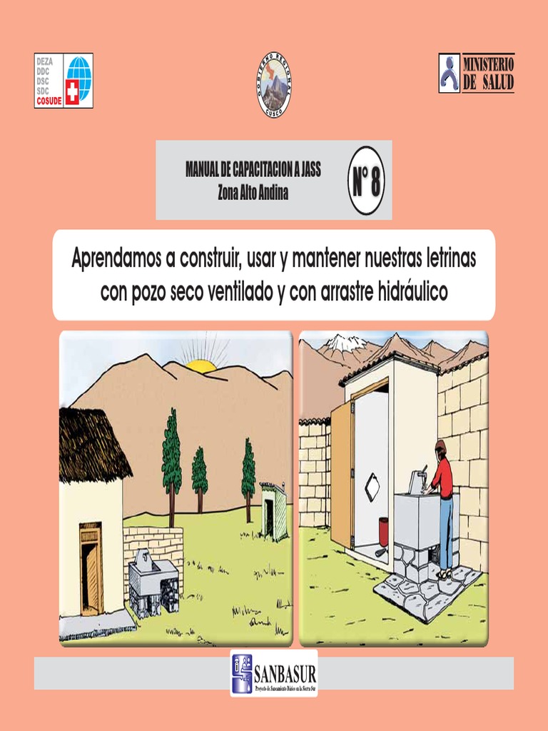 Como Contruir Letrina Arrastre | PDF | Letrina | Baño