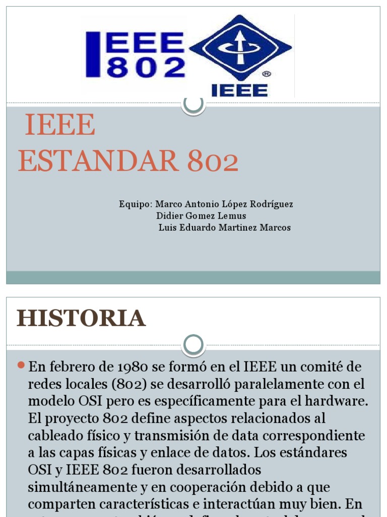 estandar ieee 802.x | Ieee 802.11 | Wifi