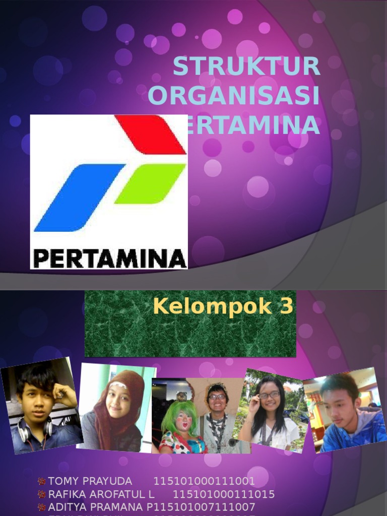 Struktur Organisasi Pertamina | PDF
