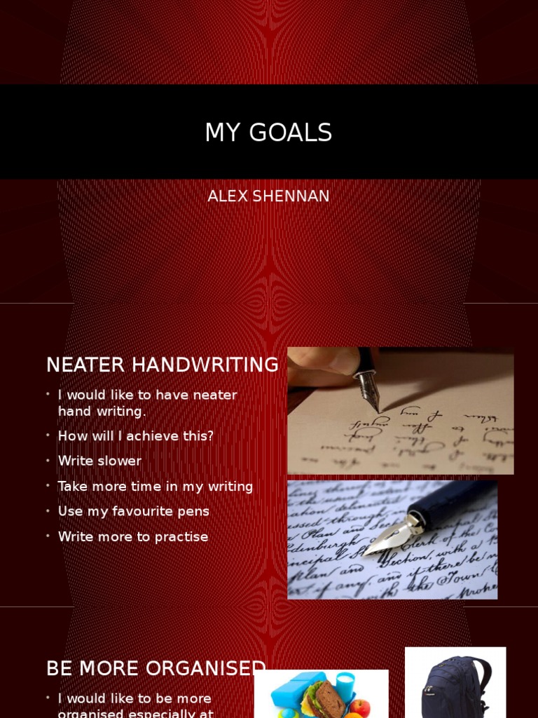 Kids' Personal Goal Setting | PDF