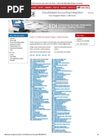 IDoc Mapping To X12 and EDIFA | PDF | Data | Service Industries
