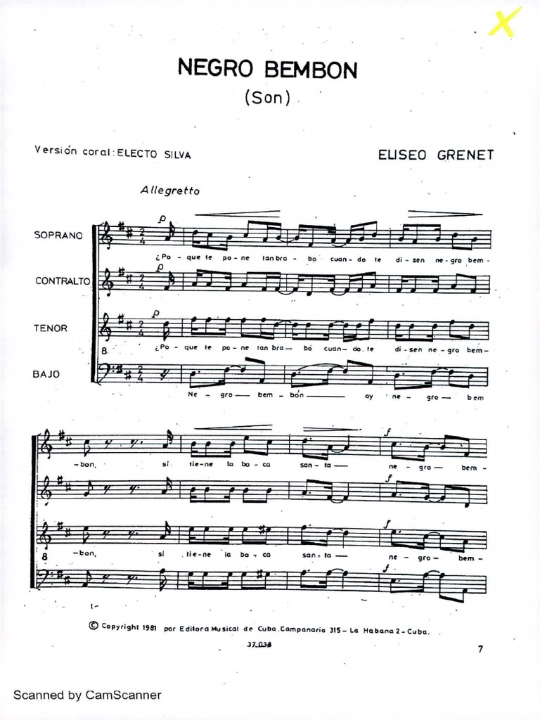Negro Bembon | PDF