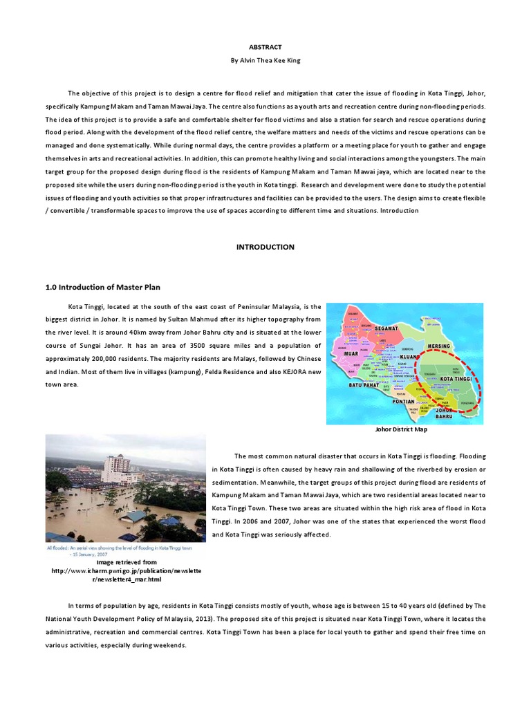 Introduction Design Brief Flood Relief Centre | PDF | Flood | Fine Art
