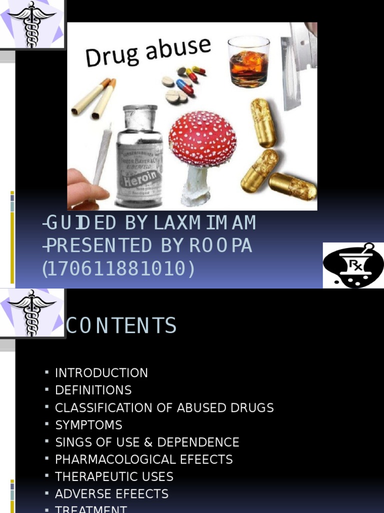 Drug Abuse | PDF | Substance Abuse | Substance Dependence
