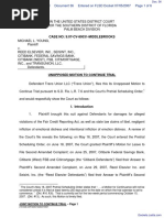 Initial Trial Setting Conference Statement: Superior Court of ...