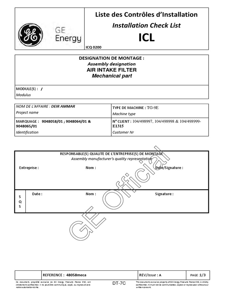 Installing an Air Intake Filter | PDF | Mechanical Engineering | Energy ...
