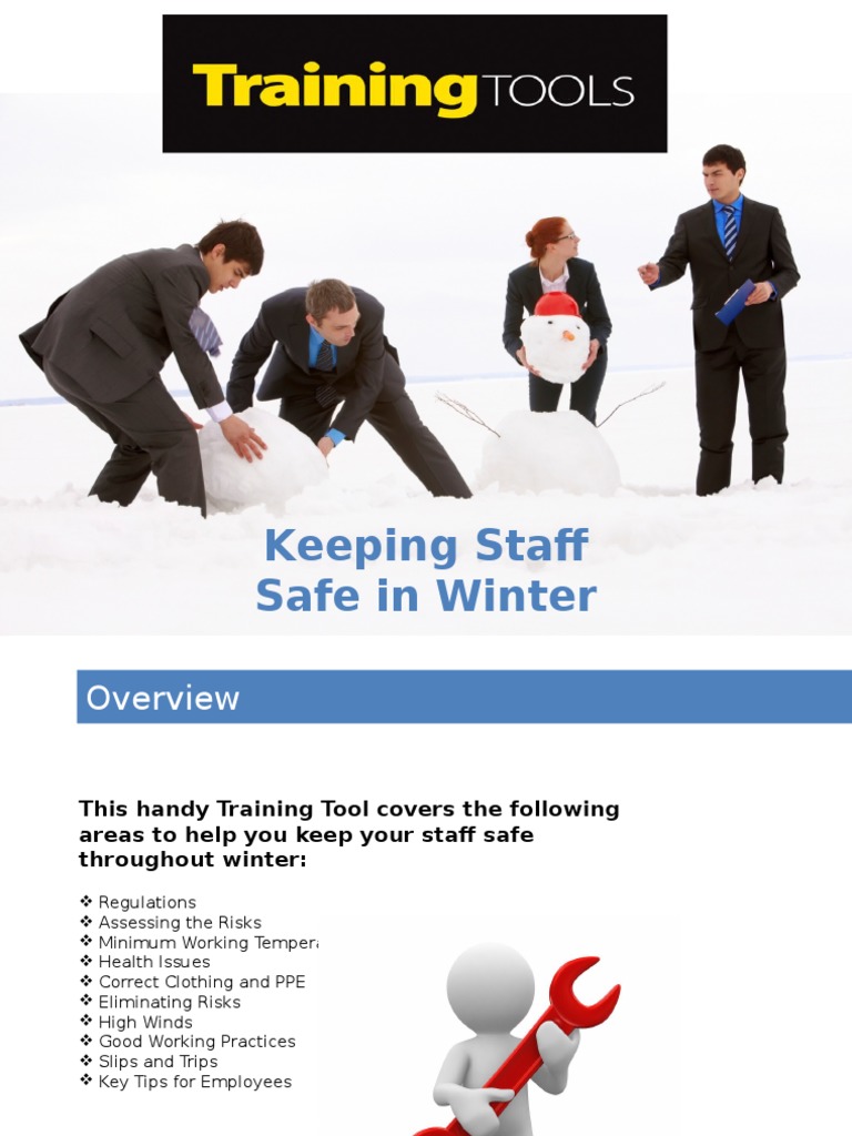 Winter Safety Toolbox Talk | PDF | Hypothermia | Weather