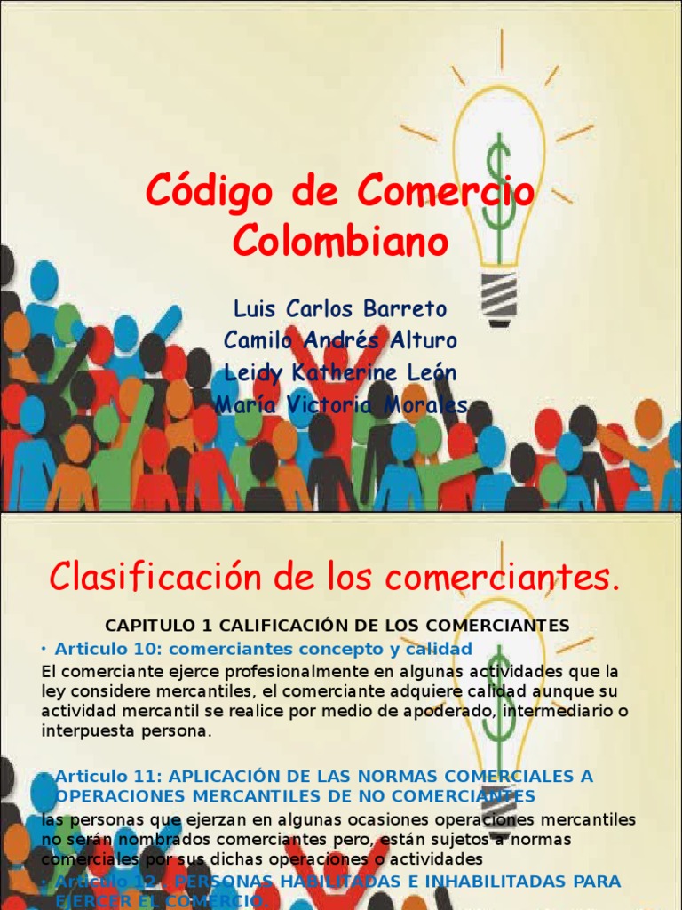 Actividad Aprendizaje N - 5-Código de Comercio Colombiano | PDF ...