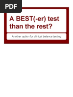 Five Times Sit To Stand (5Tsts) : Instructions | PDF | Reference Range ...