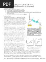 Simple Distillation Lab Report | PDF | Distillation | Continuum Mechanics
