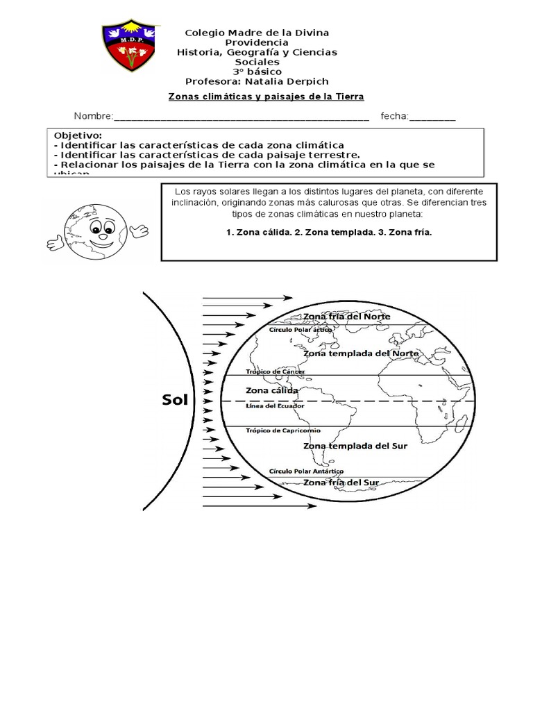 Zonas Climáticas y Paisajes de La Tierra | PDF | Desierto | Clima