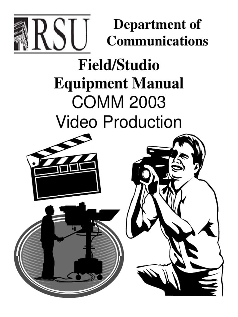 Broadcast Manual (TV) - Video Production | PDF | Microphone | Camera