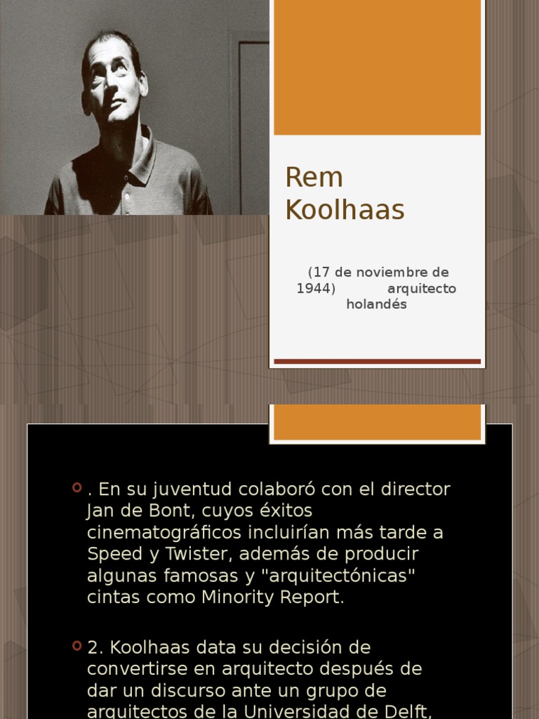 Rem Koolhaas | PDF