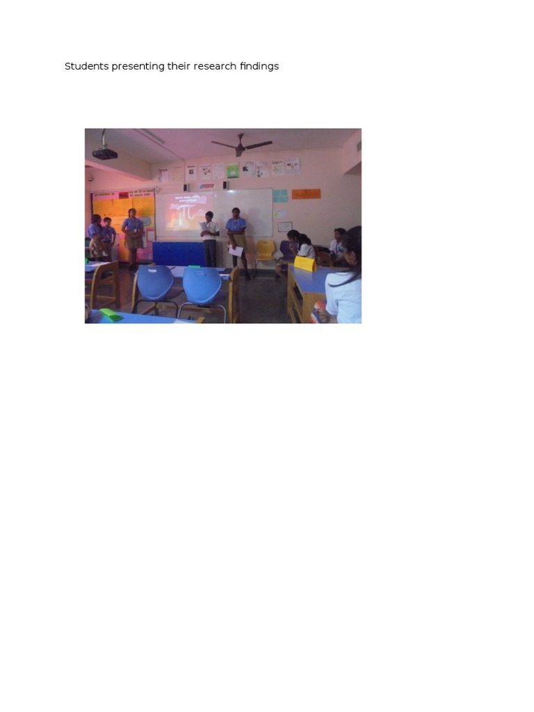 Student Research Presentation Highlights | PDF