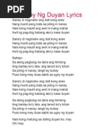 Mabuhay Rizal Lyrics | PDF