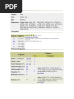En1A Leaded (PB) Steel: 11Smnpb37 (1.0737) | PDF | Steel | Materials