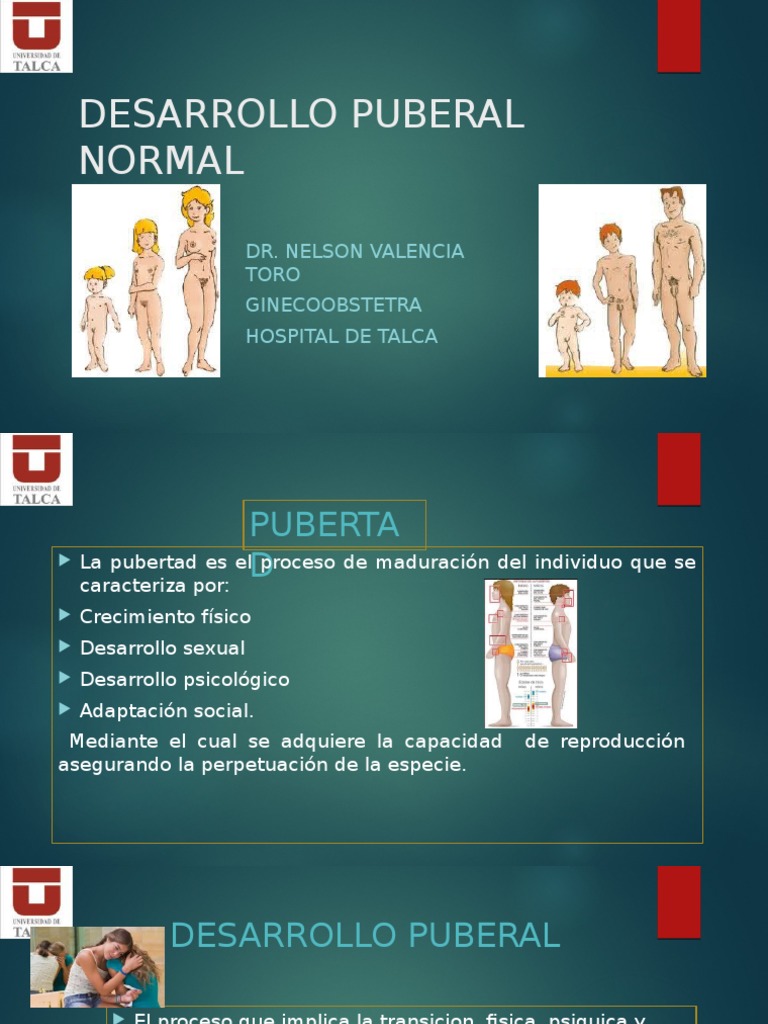 Desarrollo Puberal Normalm, | Hormona luteinizante | Pubertad