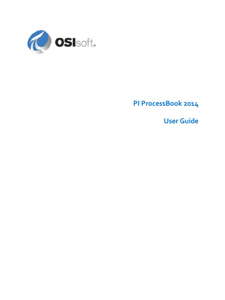 PI ProcessBook 2014 User Guide | PDF | Visual Basic For Applications ...