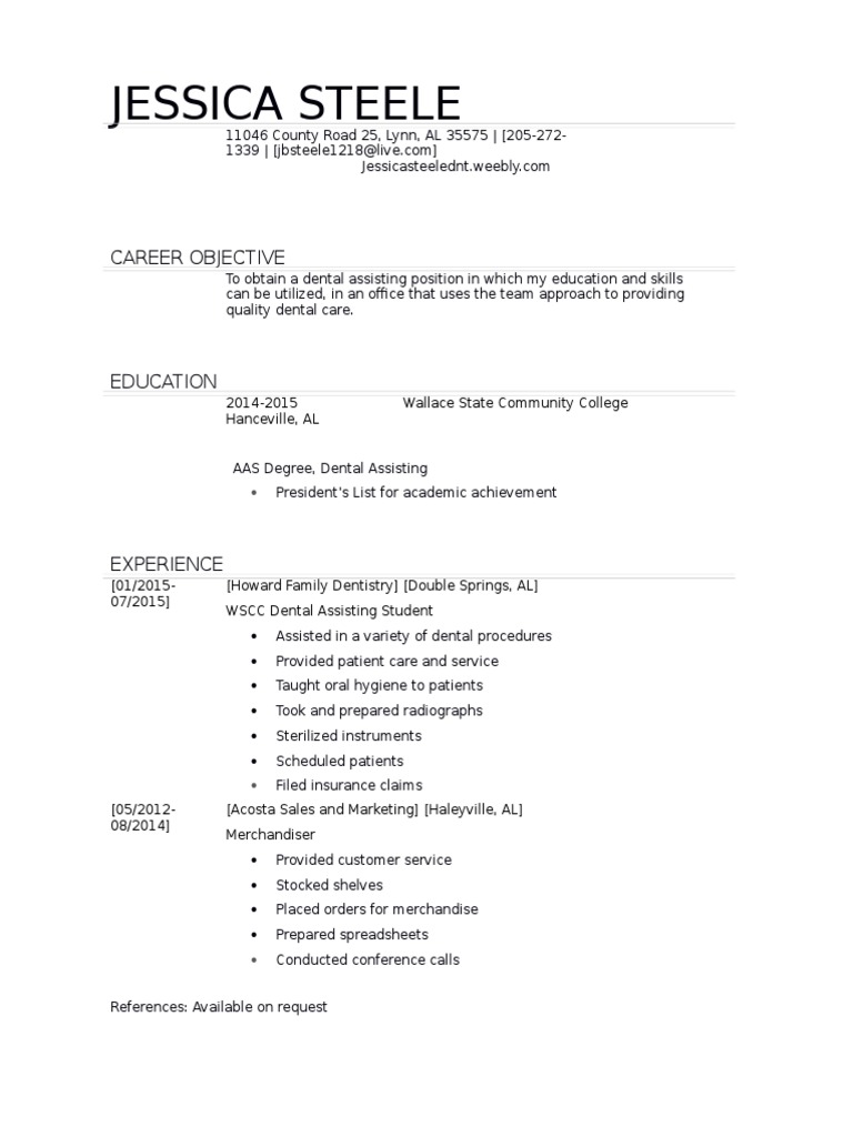 Jessica Resume | PDF | Career & Growth