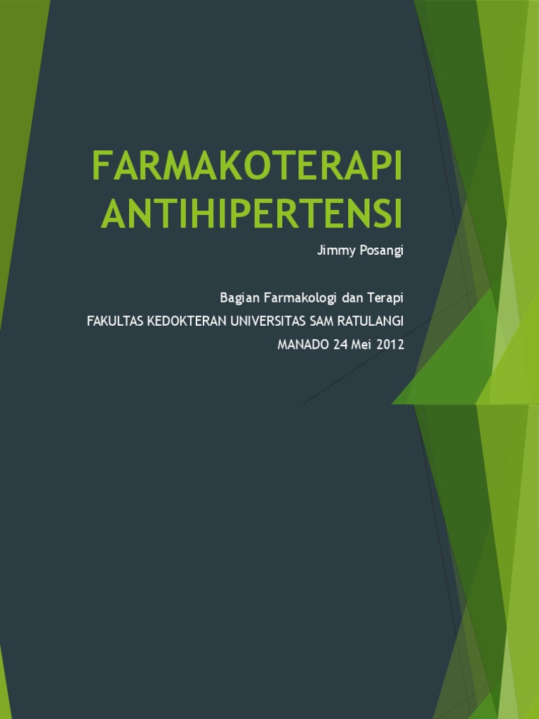 Obat Obat Hipertensi | PDF | Diabetes Mellitus Type 2 | Adipose Tissue