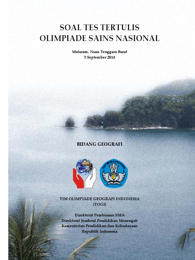 Soal OSN Geografi 2014 PDF | PDF