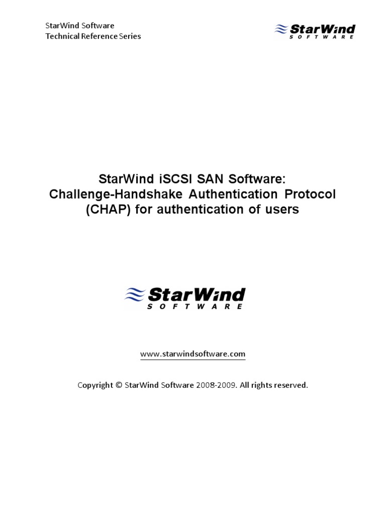 Challenge-Handshake Authentication Protocol (CHAP) for authentication ...