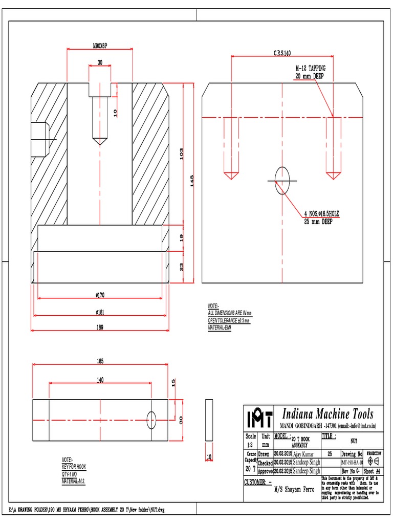 NUT Model PDF | PDF