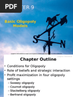 Chapter 9 Basic Oligopoly Models | PDF | Oligopoly | Economic Equilibrium