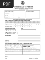 LPDE 1 FORM-1 | PDF | Diploma