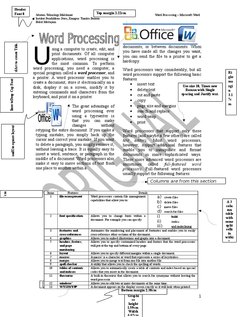 Text Editors. Most Word Processors,: File Management | PDF | Word Processor | Microsoft Word