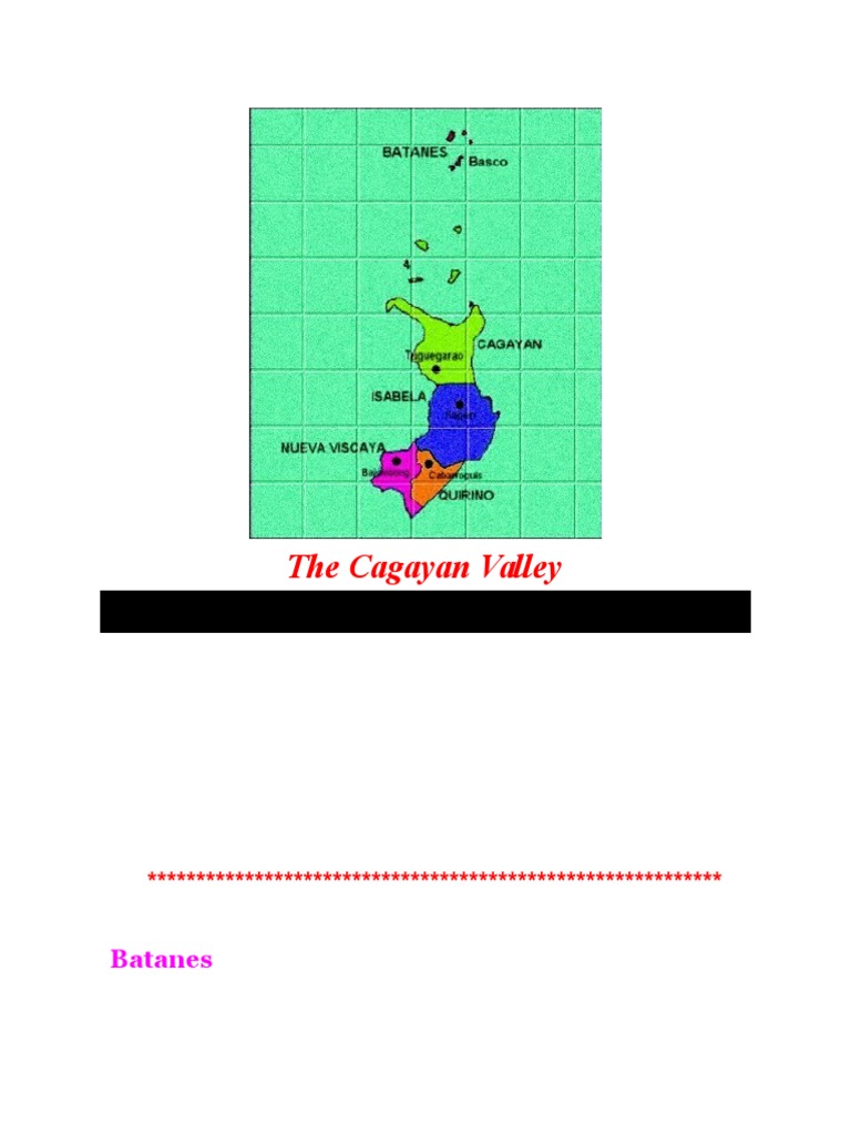 The Cagayan Valley | PDF