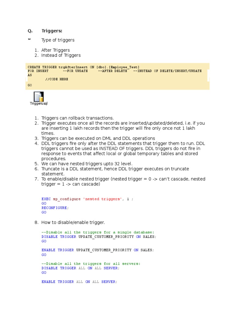 SQL Server Note | PDF | Database Index | Microsoft Sql Server