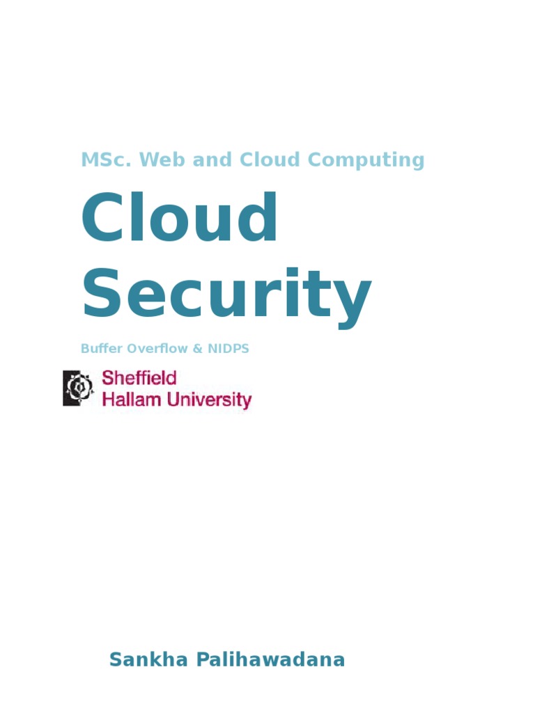 Cloud Security | PDF | Cloud Computing | Firewall (Computing)