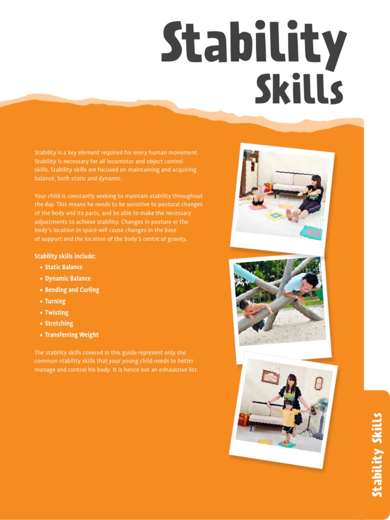 FMS Kitforparents Stability Skills | PDF | Balance (Ability) | Walking