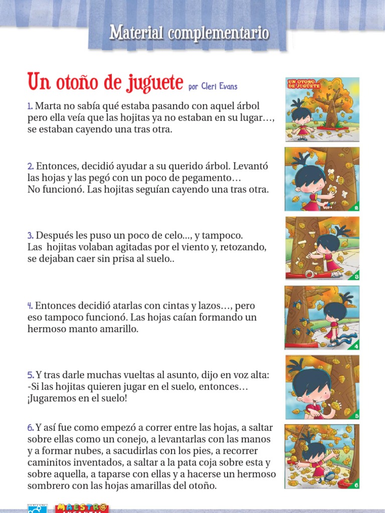 Cuento Del Otoño Maestra Infantil | PDF