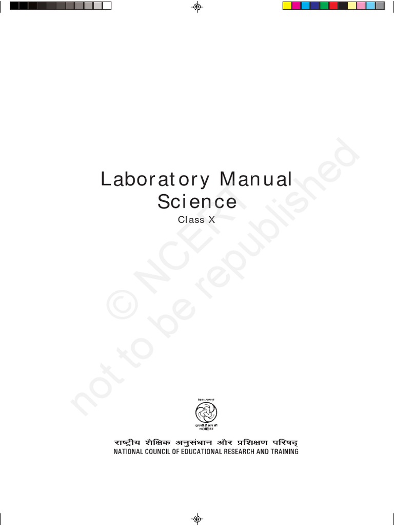 Lab Manual (Science) X Cbse | PDF | Lens (Optics) | Sodium Hydroxide