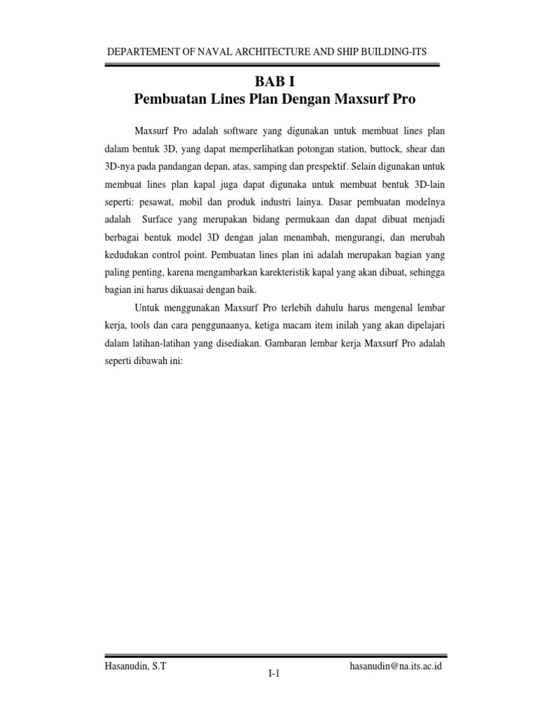 Guide Book - Maxsurf | PDF