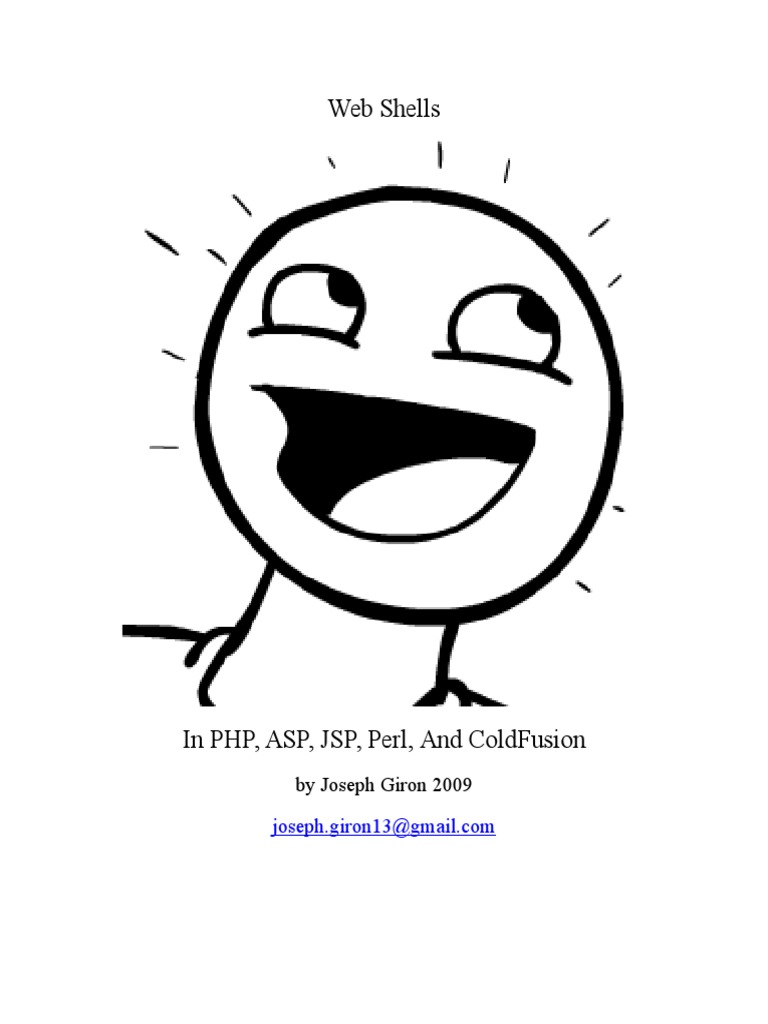 Web Shells Rev2 | PDF | Php | Command Line Interface