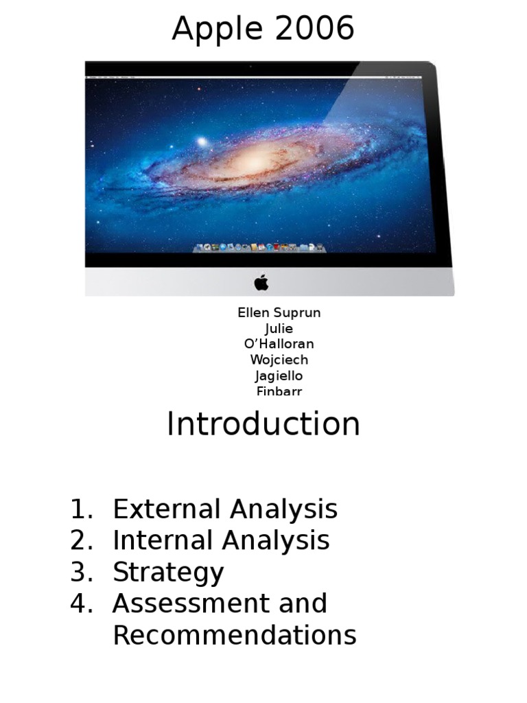 Apple Case Study | PDF | Apple Inc. | Strategic Management