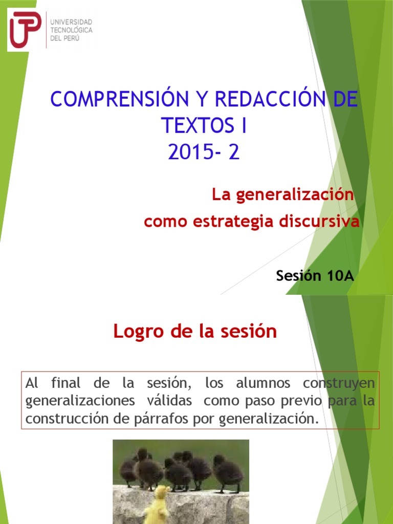 La Generalizacion Como Estrategia Discursiva | PDF | Tecnología de ...