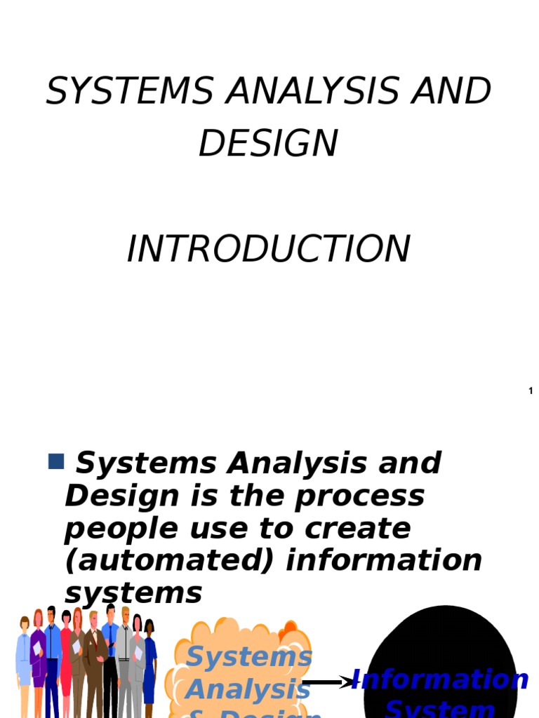 Systems Analysis and Design | PDF | System | Software Development Process